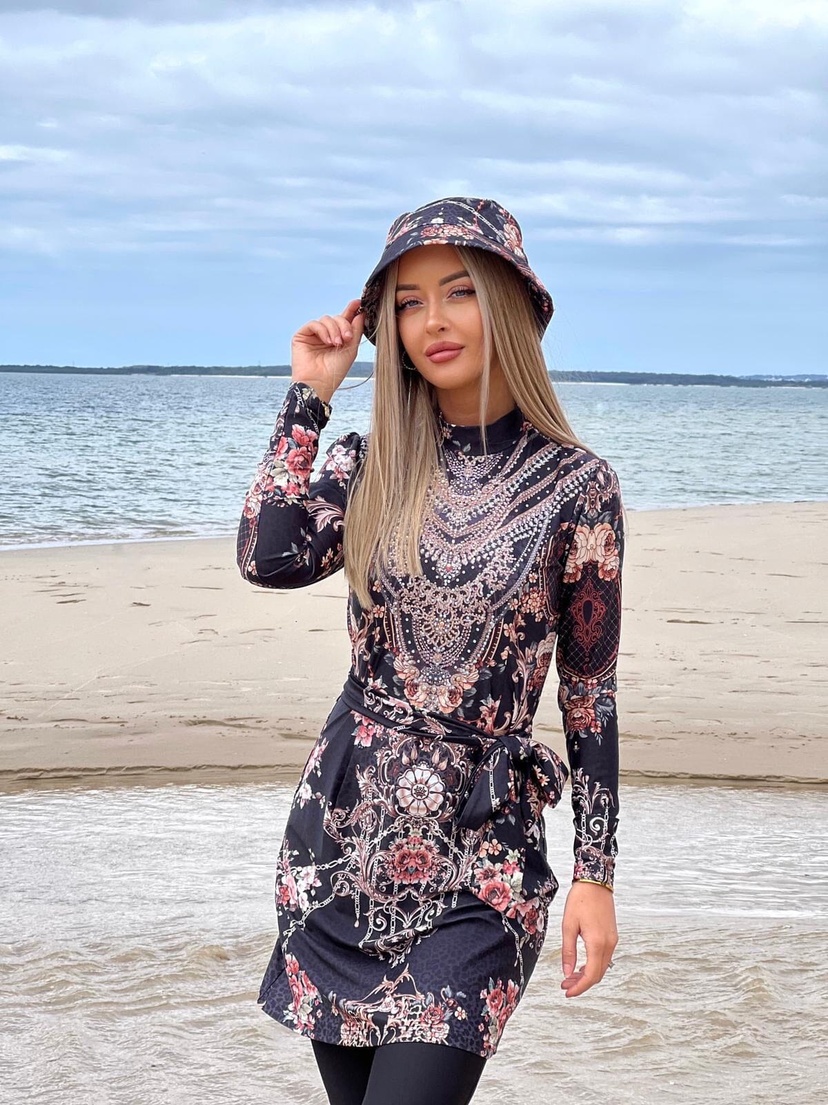 Black Florence SWIM Tunic