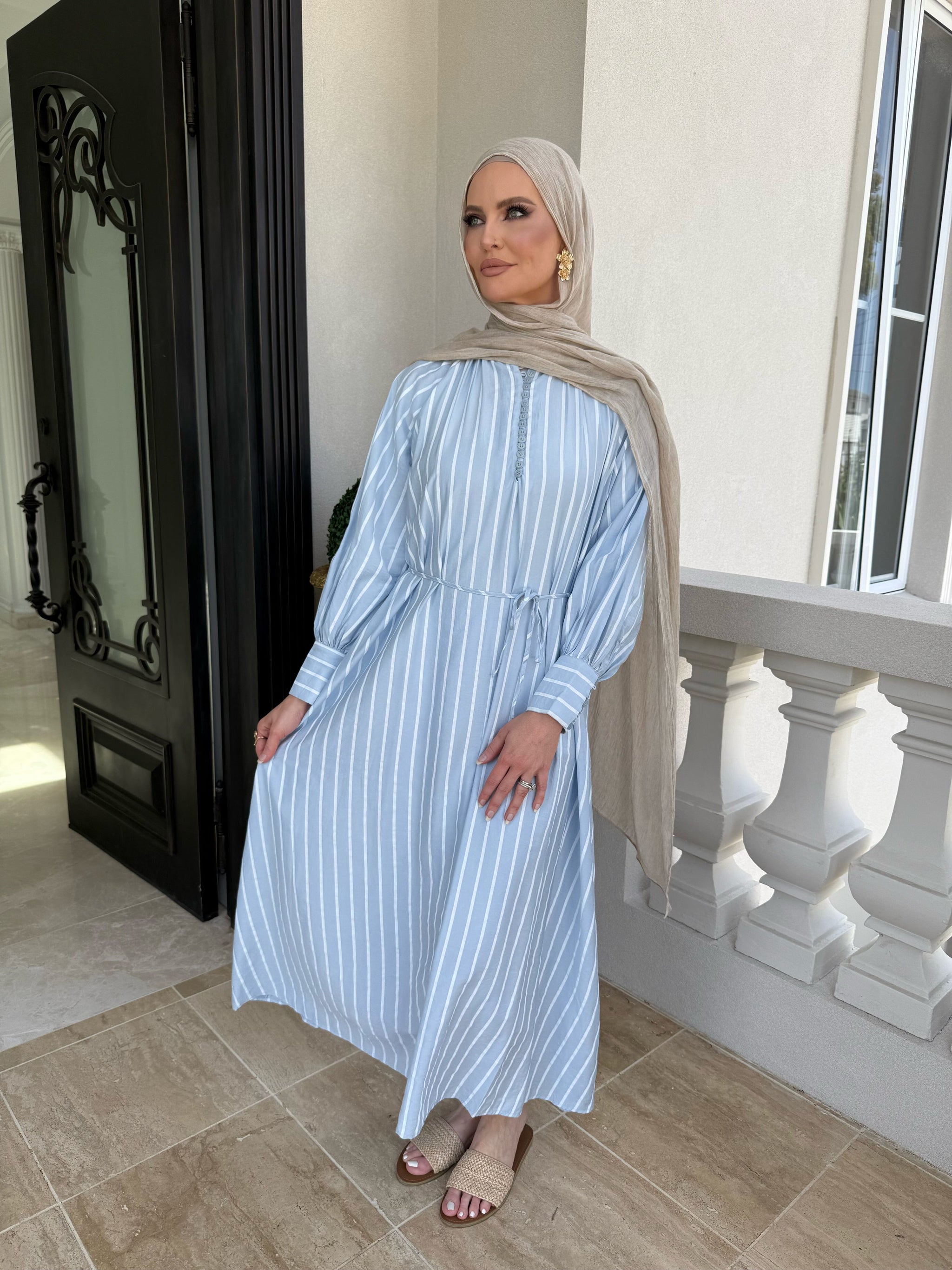 Flowy Stripe Dress